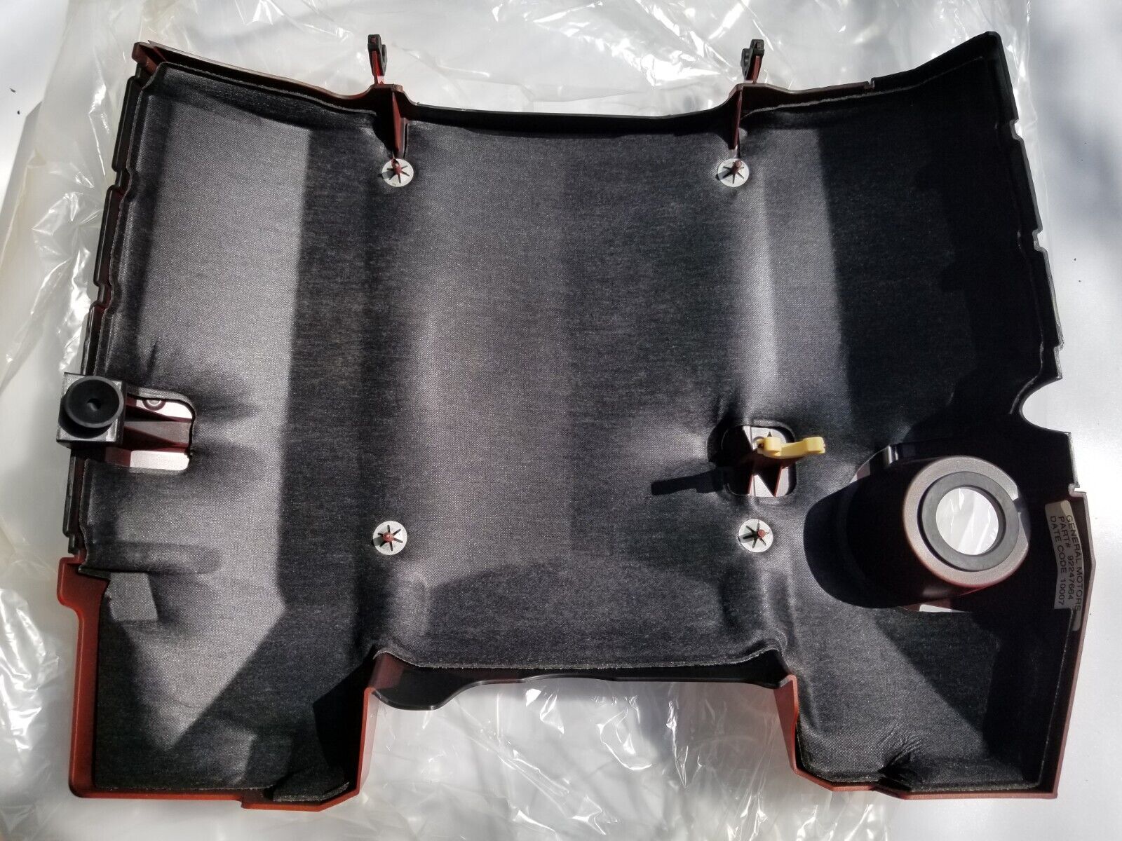 Victory Red Engine Cover Shield