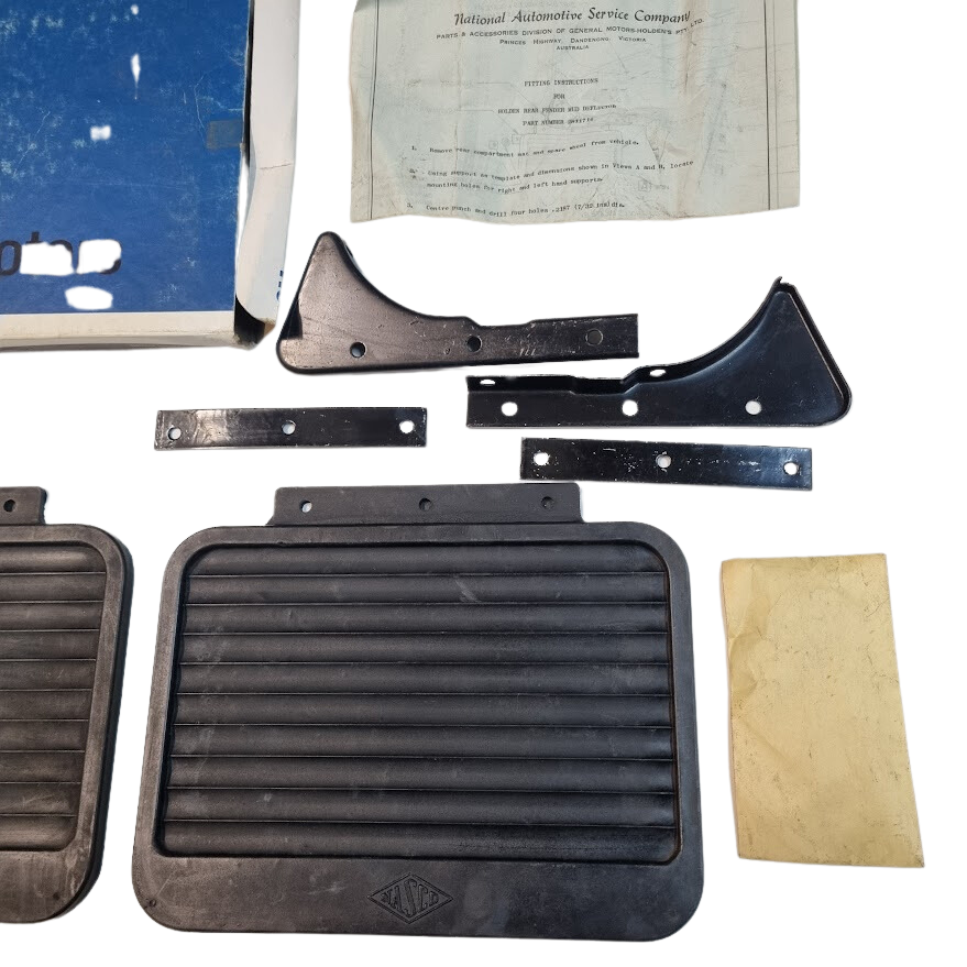 Rear Mud Flap Deflector Kit