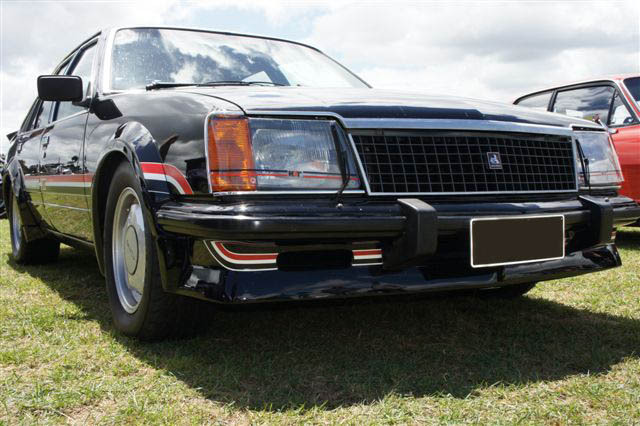 HDT VC VH We Build Excitement Window Decal Pair Red & Black- 40061SBLK ...