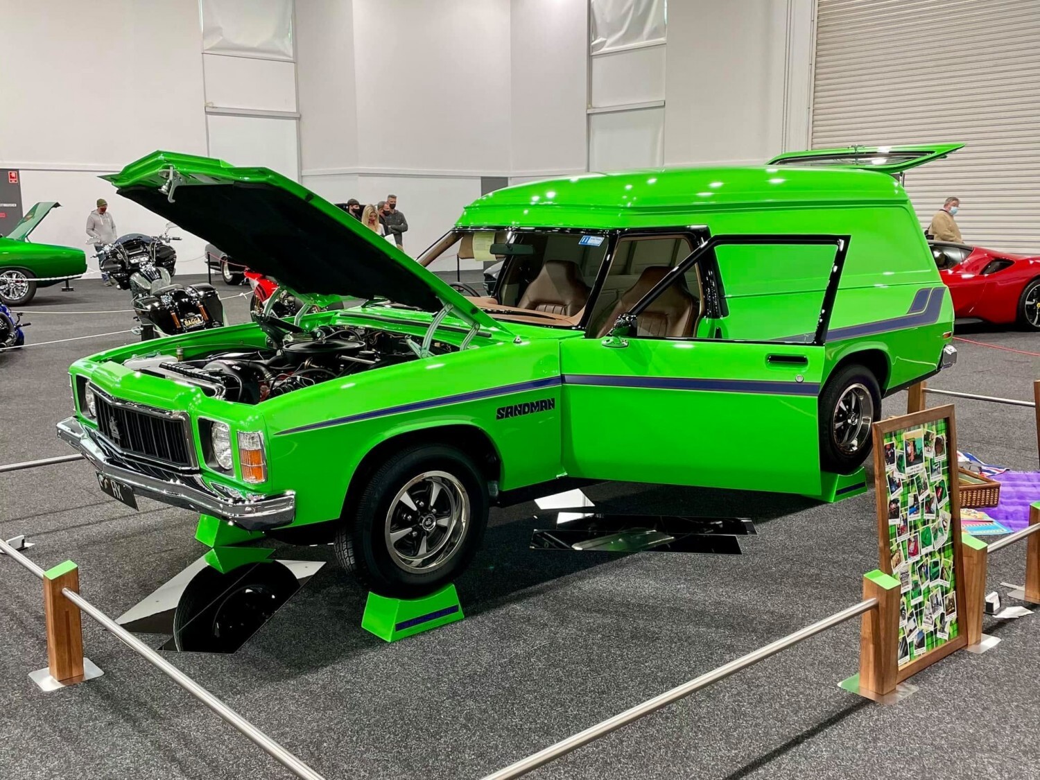 Pre Order Licensed HOLDEN SANDMAN Tribute Mint Julep Fibreglass ...