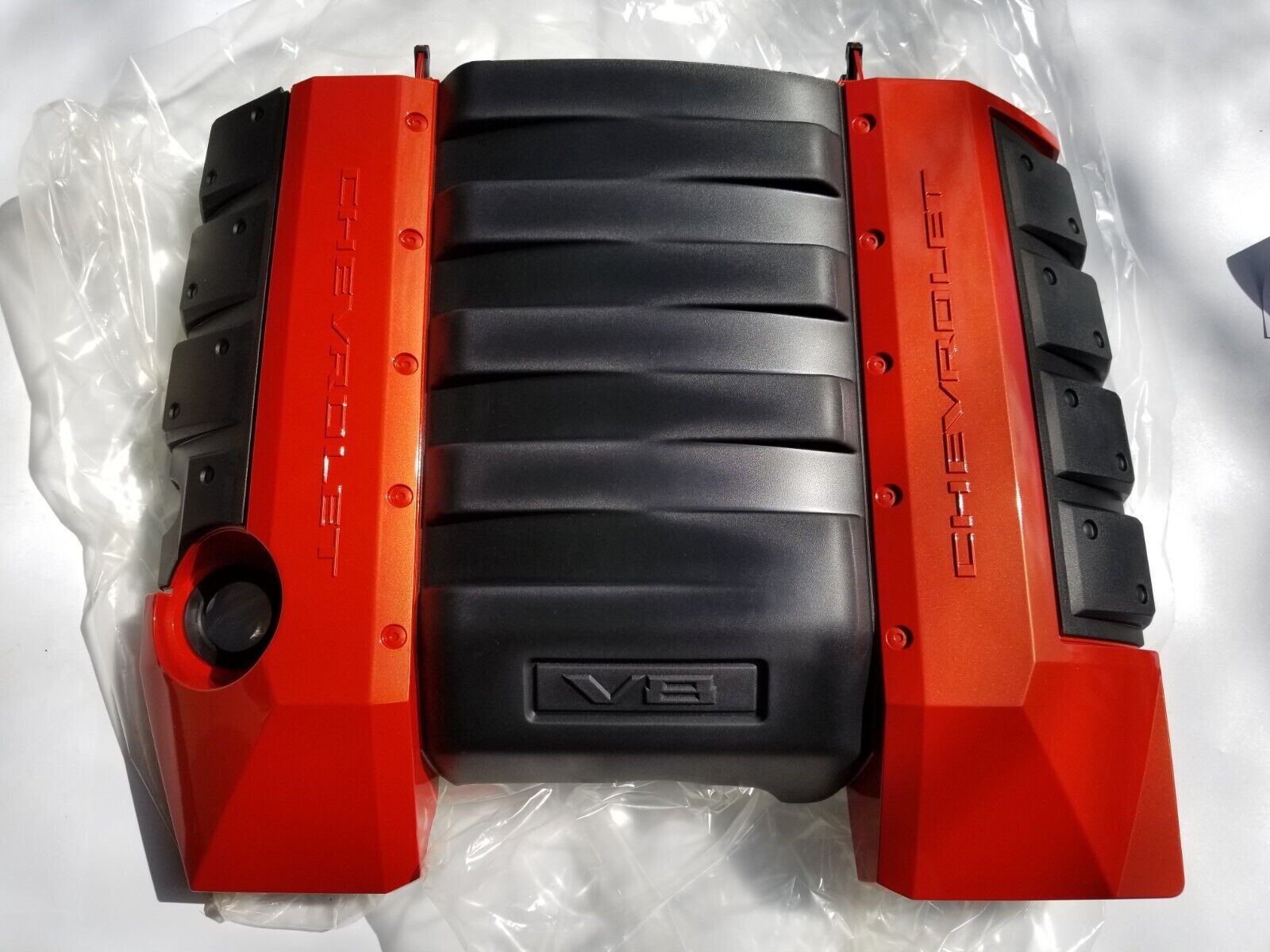 Victory Red Engine Cover Shield