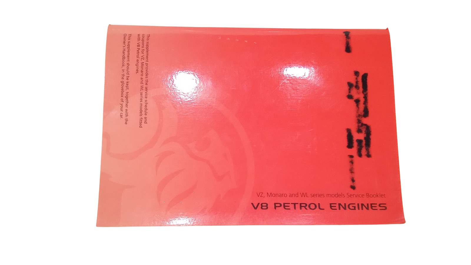VZ WL 5.7 Litre V8 Gen 3 6.0 Litre V8 Service Booklet