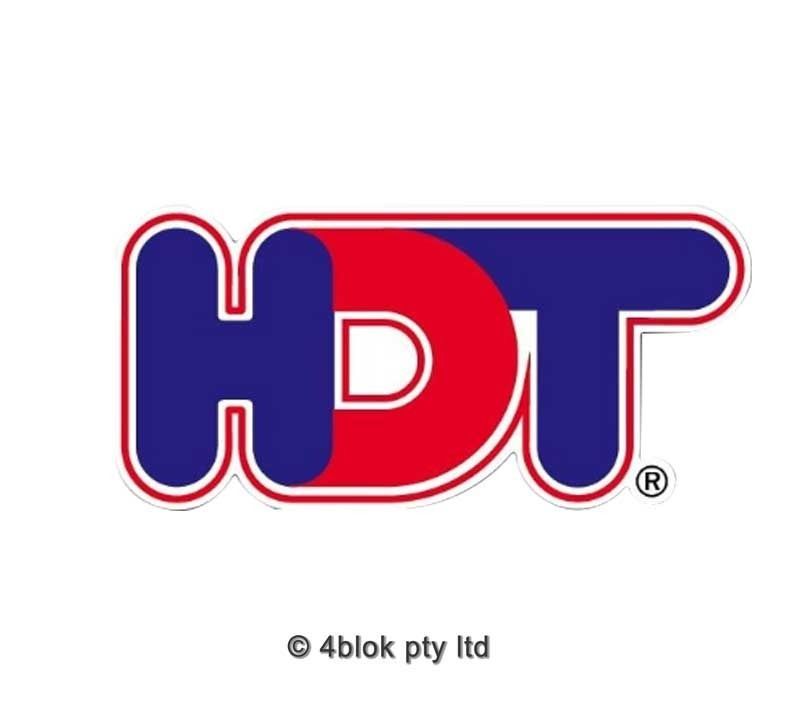 HDT Logo Medium Holden Commodore Red & Black Genuine 90000MR-BLUE ...