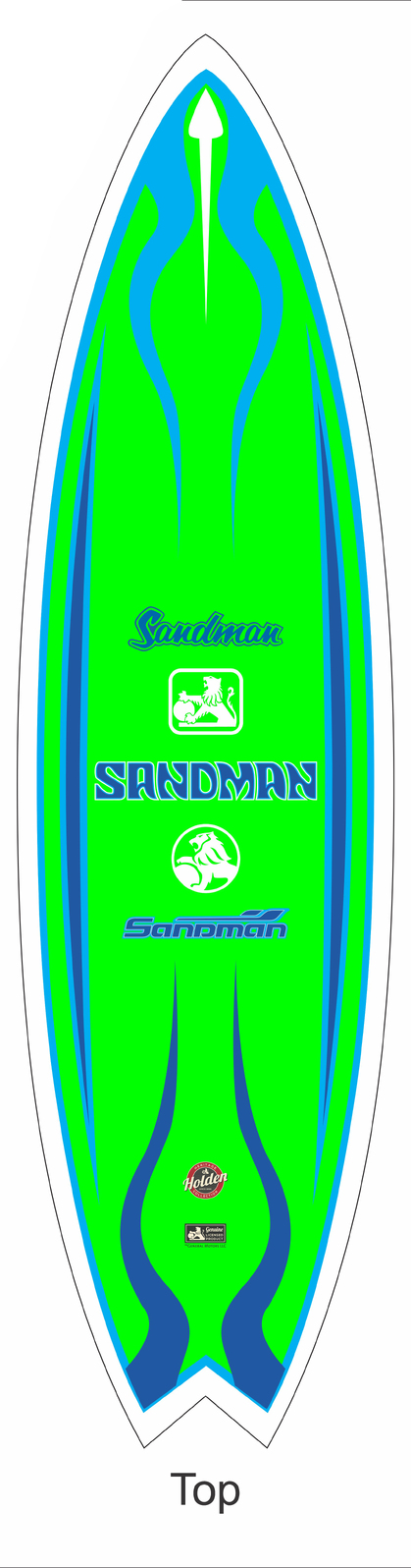Pre Order Licensed HOLDEN SANDMAN Tribute Mint Julep Fibreglass ...