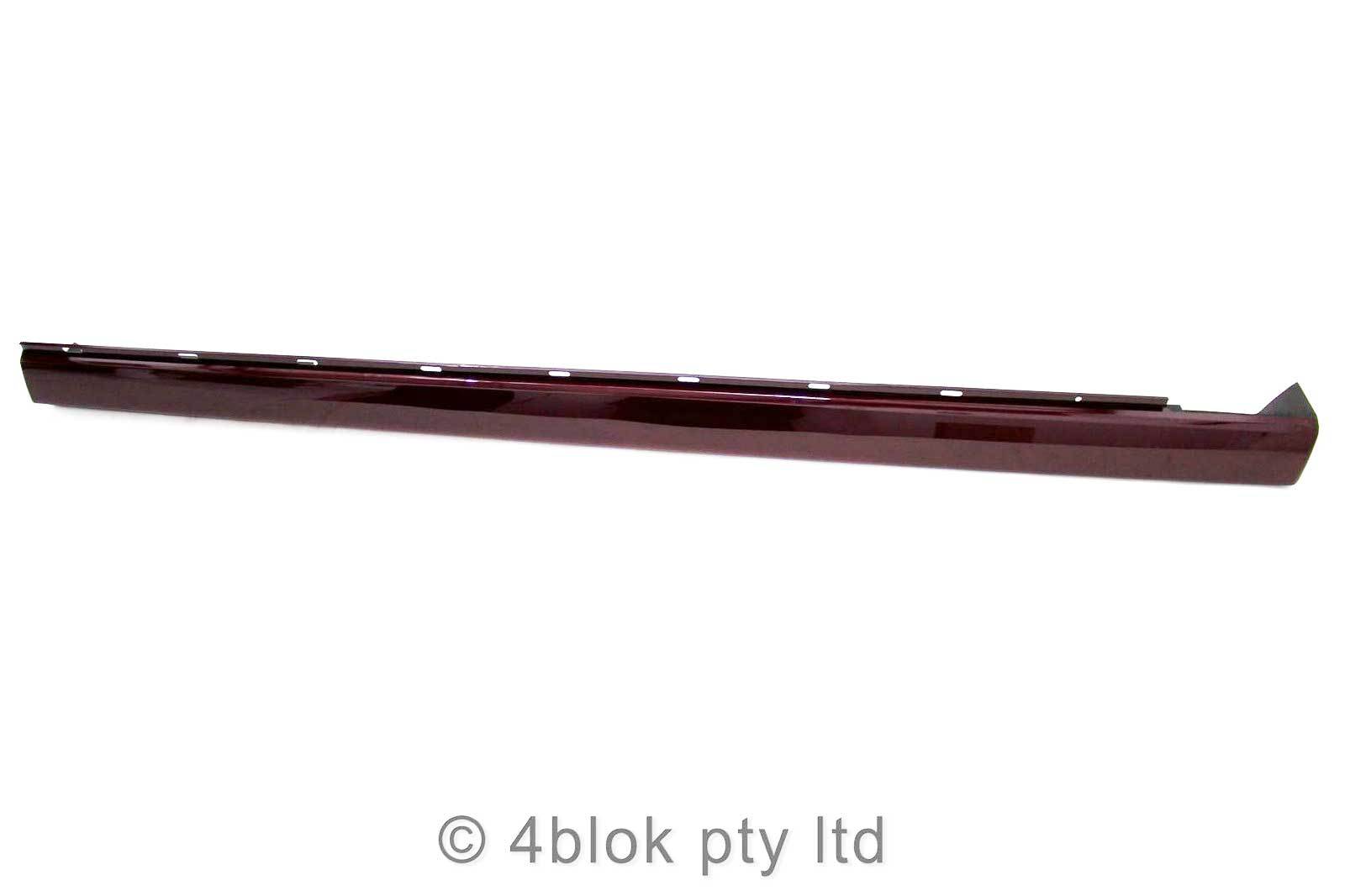 Holden Commodore VY VZ HBD RH Sedan Side Skirt Berry Red 866K A08 ...