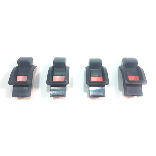 VN VP VQ Charcoal Door Lock Surround and Button Set